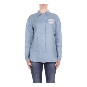 Ralph Lauren Femme, Blouses et Chemises, Bleu, Taille: 42 FR Chemises Ralph Lauren