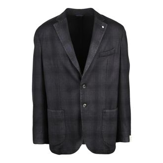 L.B.M. 1911 Blazer Stondato - - Jackets - Herren - Lila - 4XL