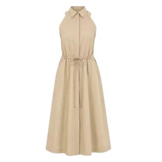 HUGO BOSS Damen, Kleider, Beige, LGr&ouml;&szlig;e