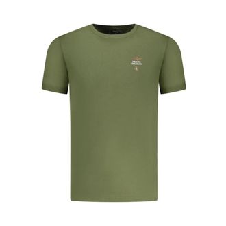 Aeronautica Outdoor T-Shirt Tricolor Arrow - - Tops - Herren - Gr&uuml;n - L