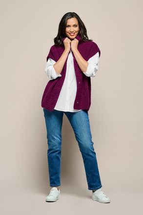 Mart Visser Isra Weste Dark Berry