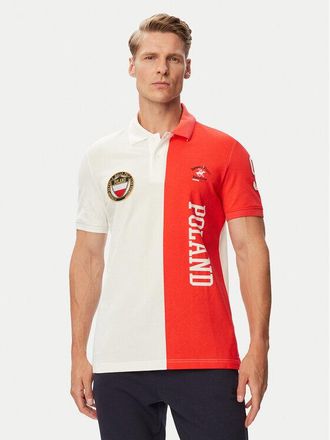 Beverly Hills Polo Club Poloshirt F-SS26M-P0005 Wei&szlig; Regular Fit