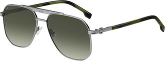 HUGO BOSS unisex, Accessoires, Gris, Taille: 59 MM Lunettes de soleil 1743/S