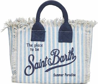 MC2 Saint Barth Femme, Sacs, Bleu, Taille: ONE Size Mini Vanity Bag