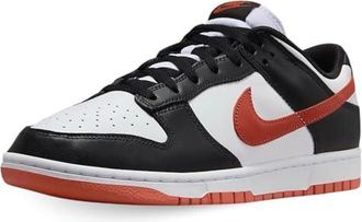 Nike Nike Dunk Low Retro Baskets Homme Rouge DV0833-108, Blanc Rouge Noir, 41 EU
