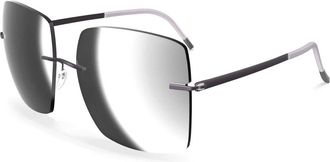 Silhouette Femme, Accessoires, Gris, Taille: ONE Size Cadaques Lunettes de soleil