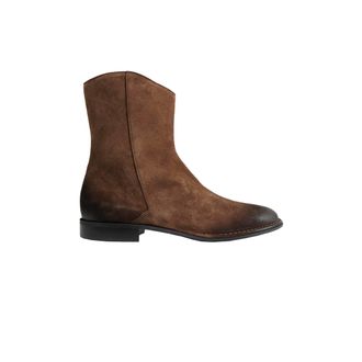 Emporio Armani Oiled Suede Boots