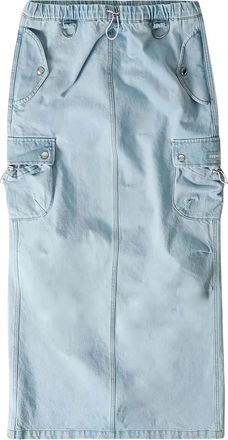 Coperni jupe en jean à poches cargo - Bleu