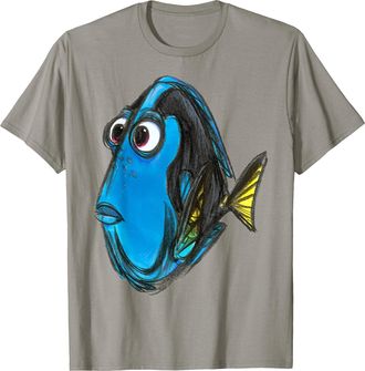 Disney Pixar Findet Nemo Dorie Farbbuch Grafik T-Shirt T-Shirt