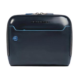 Piquadro Blue Square Umh&auml;ngetasche - - Bags - Damen - Blau - ONE SIZE