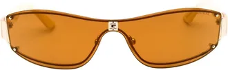 Guess Sonnenbrille Mit Braunen Verspiegelten Gl&auml;sern
