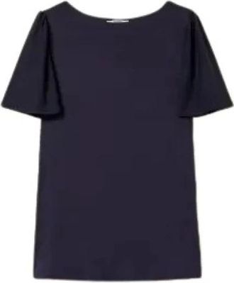 Twinset Femme, Tops, Bleu, Taille: 40 FR Blouse &agrave; manches bouffantes