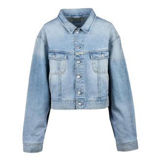 Replay Femme, Vestes, Bleu, Taille: 42 FR Denim Jacket