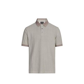 A|X Armani Exchange Polo imprim&eacute; en coton
