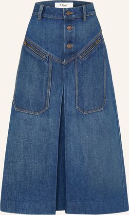 Chloé Jeansrock blau