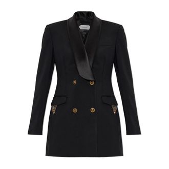 Versace Wollblazer - - Jackets - Damen - Schwarzk - S