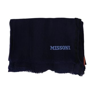 Missoni Wollschal - - Accessories - Herren - Blau - ONE SIZE