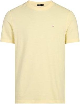 Eden Park T-shirt &agrave; col rond en coton et lin