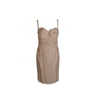 Dolce & Gabbana Femme, Robes, Rose, Taille: 42 FR Viscose
