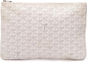 Goyard Clutches - Goyardine Senat MM - Gr. unisize - in Weiß - für Damen