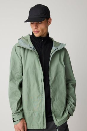 Knowledge Cotton Apparel Herren vegan Shell Jacke Vent Canvas 200 Lily Pad Gr&uuml;n