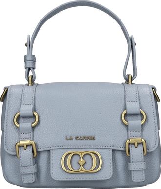 La Carrie Femme, Sacs, Bleu, Taille: ONE Size Athena Leather Bag