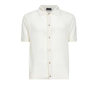 Tagliatore Homme, Chemises, Beige, Taille: 3XL Short Sleeve Chemises