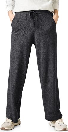 Cecil Damen B378275 Jersey-Hose, Charcoal Grey Melange, XL / 28L EU