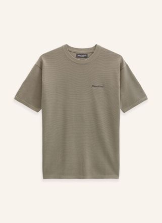 Marc O'Polo Marc Opolo Kurzarm-Pullover braun