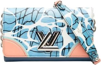 Louis Vuitton Pre-owned Twist Wallet on Chain - Femme - Pre-owned - Bleu - Taille: ONE Size