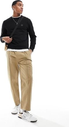 Boss Orange by Hugo Boss Westart - Sweat &agrave; &eacute;cusson logo carr&eacute; - Noir