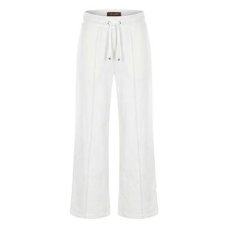 Moorer Weite Hosen - - Trousers - Damen - Wei&szlig; - XS