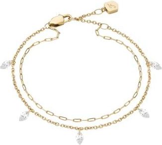 Fossil Ellis JF04895710 Bracelet en acier inoxydable doré pour femme