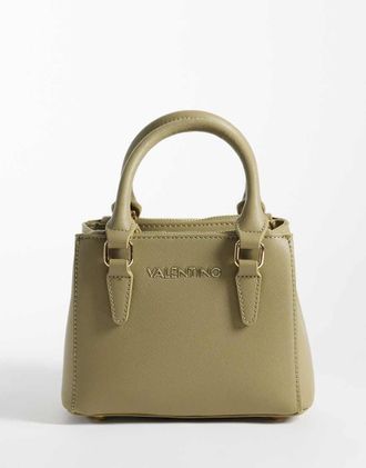 Valentino Zero Re Top-Handle-Umh&auml;ngetasche in Olivgr&uuml;n