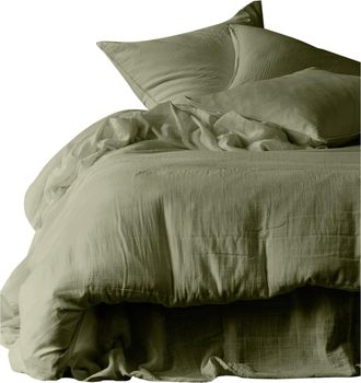 Haomy Drap-Housse en gaze de coton Mykonos Haomy