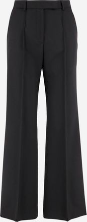 Ql2 Quelledue Pantalon Ql2 Donna en laine et lyocell
