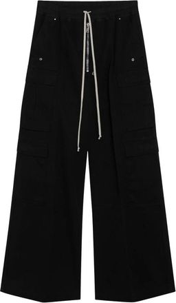 Rick Owens Homme, Pantalons, Noir, Taille: M Double Cargo Jumbo Belas Pantalons
