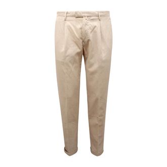 BRIGLIA 1949 Pantalone Slim Chino-Hose - - Trousers - Herren - Beige - L
