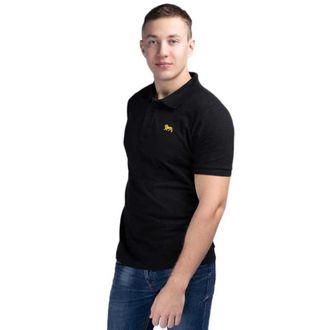 Lonsdale London Whalton Männer Poloshirt schwarz XXL 100% Baumwolle Basics, Casual Wear, Streetwear