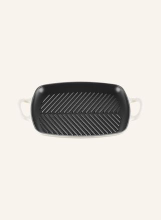 LE CREUSET Grillplatte Signature weiss