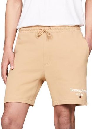 Tommy Jeans TJM Entry Graphic Short EXT DM0DM19153, Beige (Tawny Sand), XS Homme