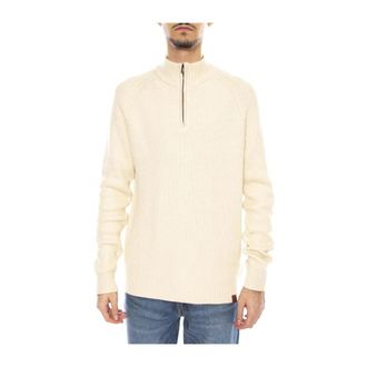 Timberland Half-Zip-Pullover - - Knitwear - Herren - Beige - XL