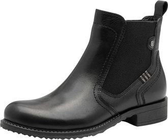 Tamaris Damen Stiefel Leder schwarz 39
