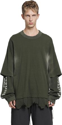 MASTERMIND WORLD OG Vintage Layered LS Tee
