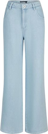 Marc Aurel Femme, Jeans, Bleu, Taille: 42 FR Jean coupe Plata taille haute