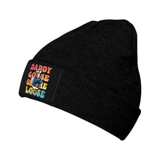 Generic &Eacute;pais Beanie pour Homme, Papa Oie en libert&eacute;, Extensible Chapeau dhiver Tricot&eacute;, Tricoter Chapeau pour Sports, Adultes, Cyclisme