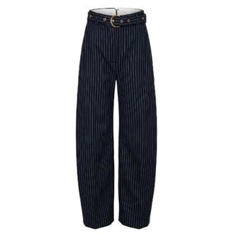 Pinko Pinko, Femme, Pantalons, Noir, Taille: 36 FR Liquore Wide Pantalons