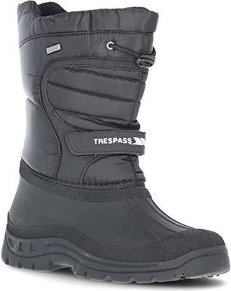 Trespass Dodo, Bottes & bottines de Neige mixte adulte, Noir (Black Black), 43 EU (9 )
