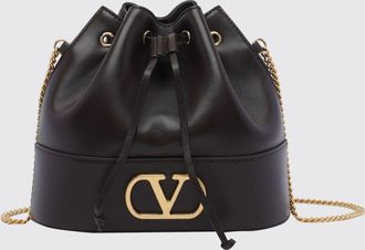 Valentino Garavani Mini sac seau VLogo Signature en cuir de veau