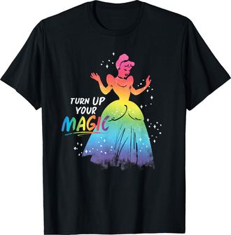 Disney Princess Cinderella Rainbow Turn Up Your Magic T-Shirt